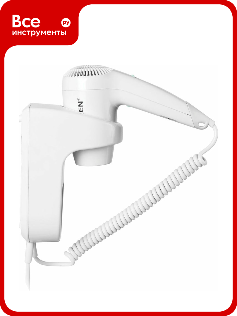 Настенный фен для волос SONNEN HD-1288D, 604197