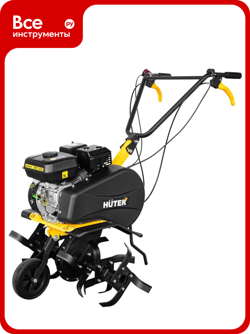 Мотокультиватор, Huter, Huter GMC-850 70/5/24, 6,5 л, почвы можно включить