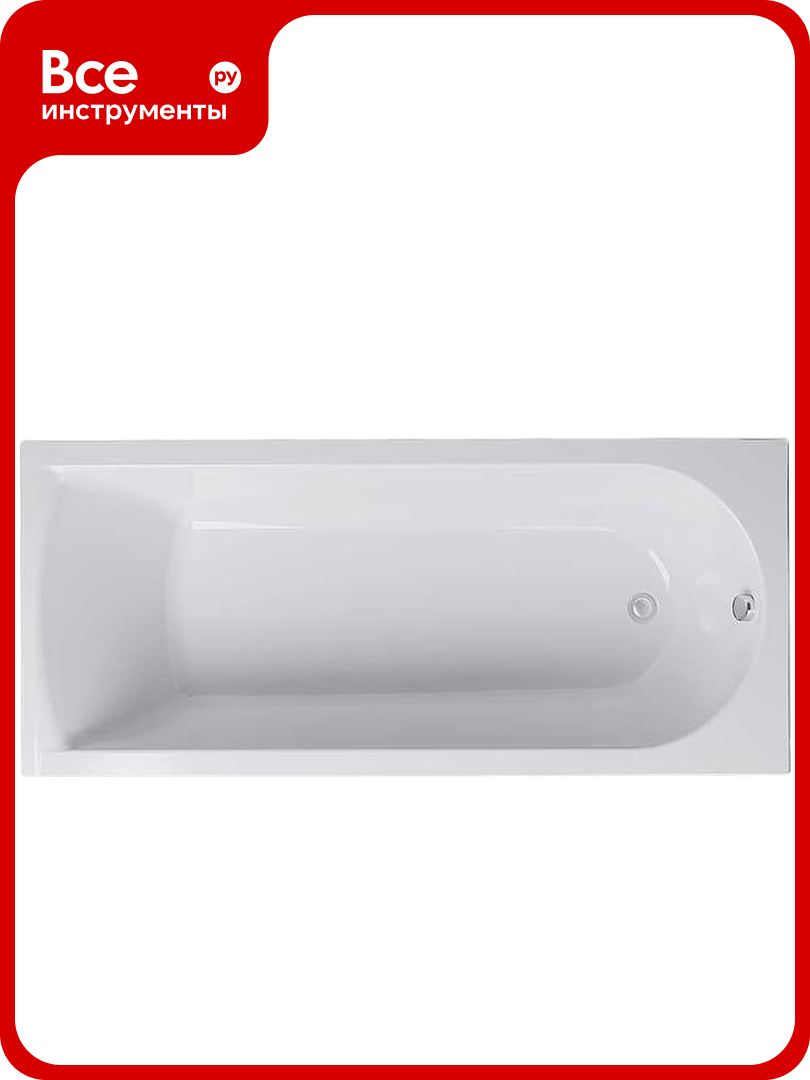 Ванна прямоугольная Alex Baitler MICHIGAN 180*80, большинства санузлов