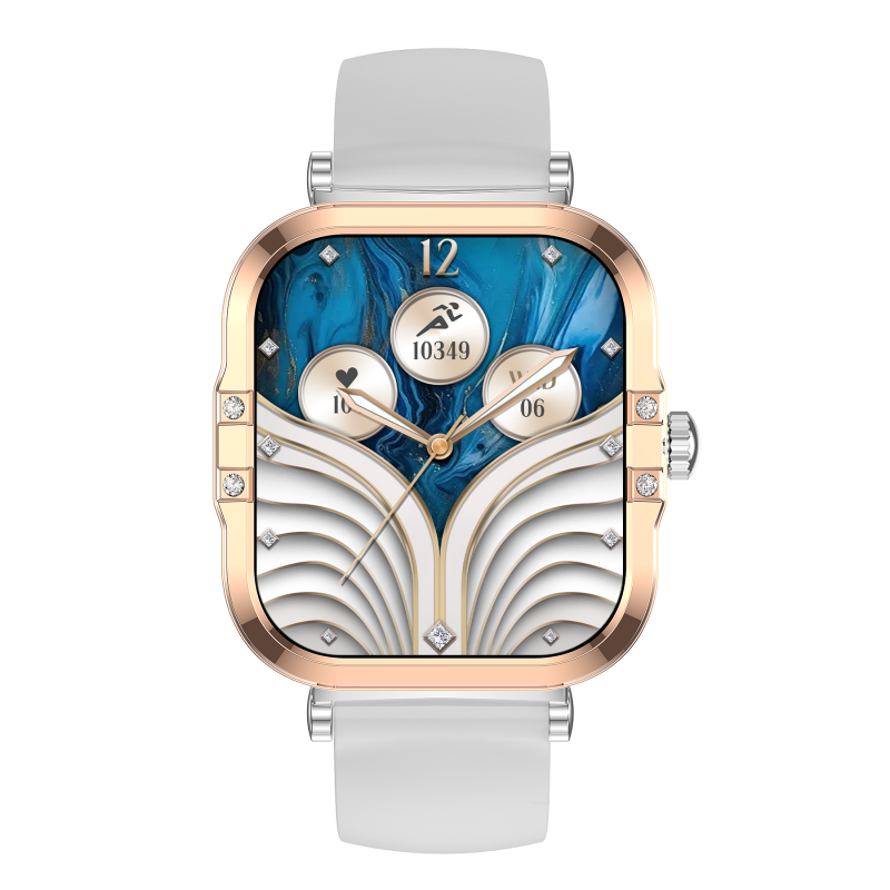 Женская многофункциональная поддержка Women Smart Watch может позвонить в NFC платежные спортивные часы, чтобы отправить подарки жены подарки в День святого Валентина