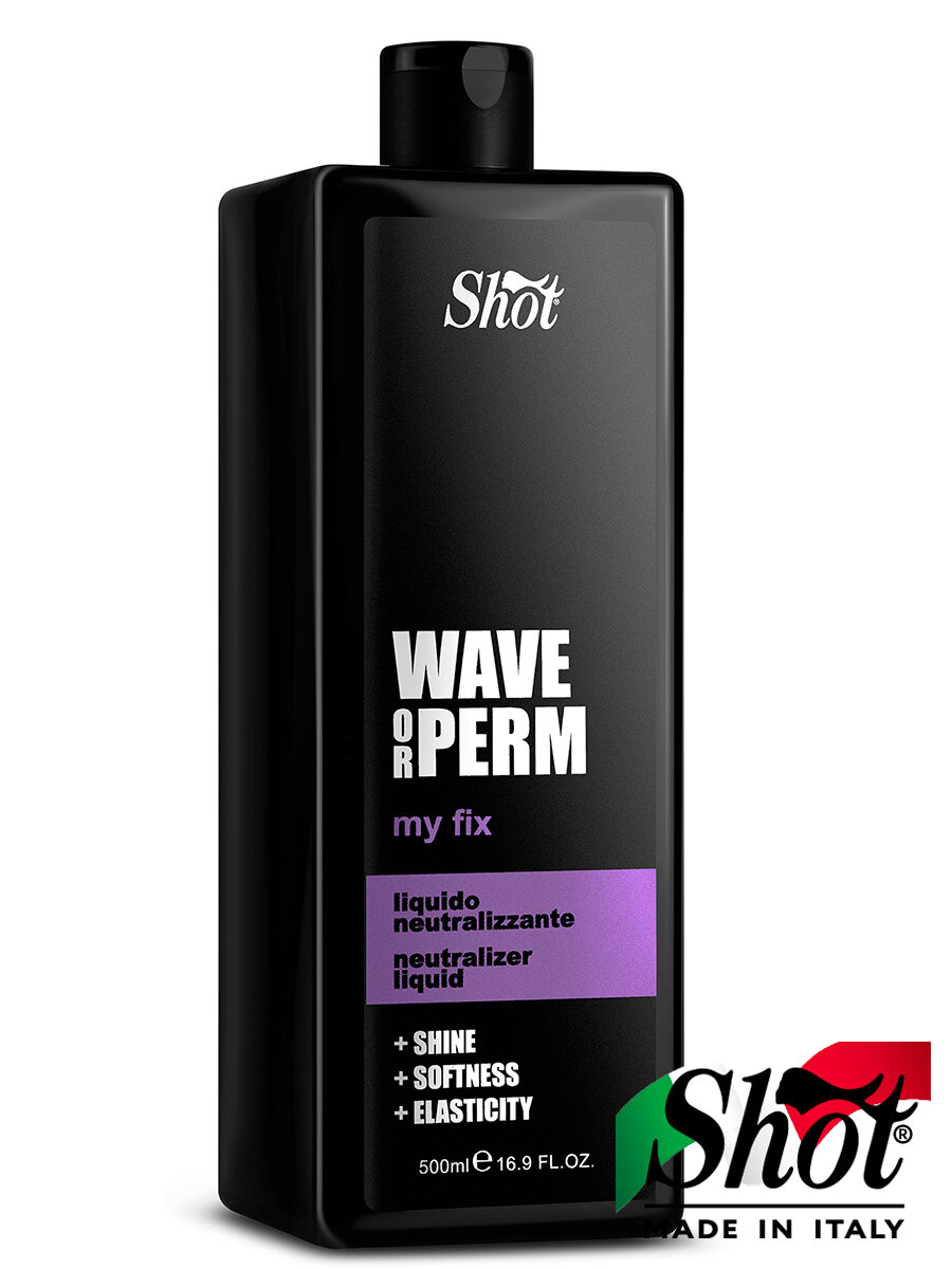 Фиксатор для химической завивки волосmy SHOT Wave Or Perm fix 500 мл