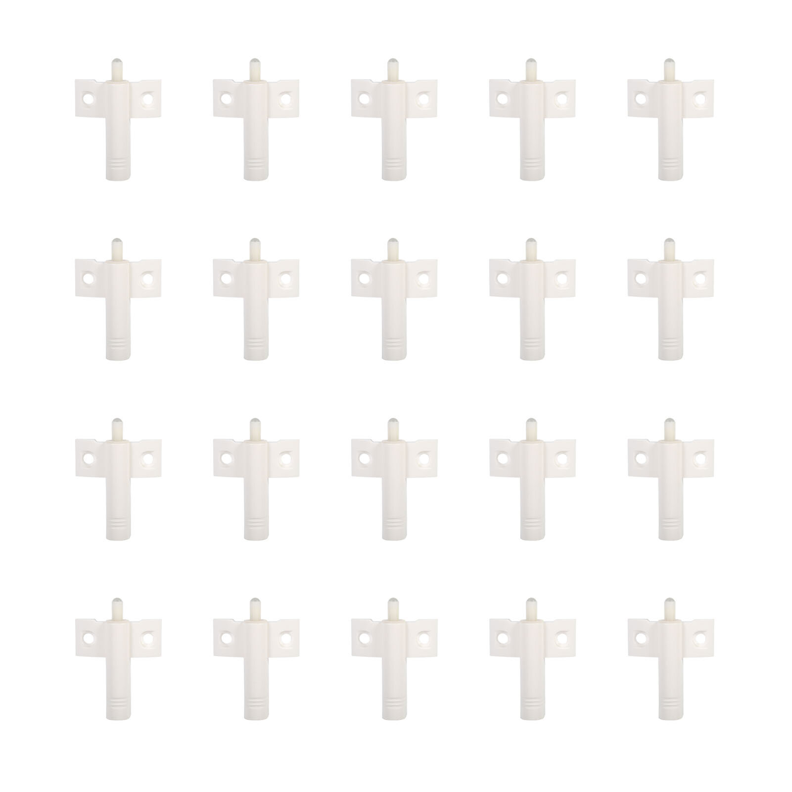 20Pcs/Lot Kitchen Cabinet Door Stop Drawer Soft Quiet Close Closer Damper Buffers Gray/White