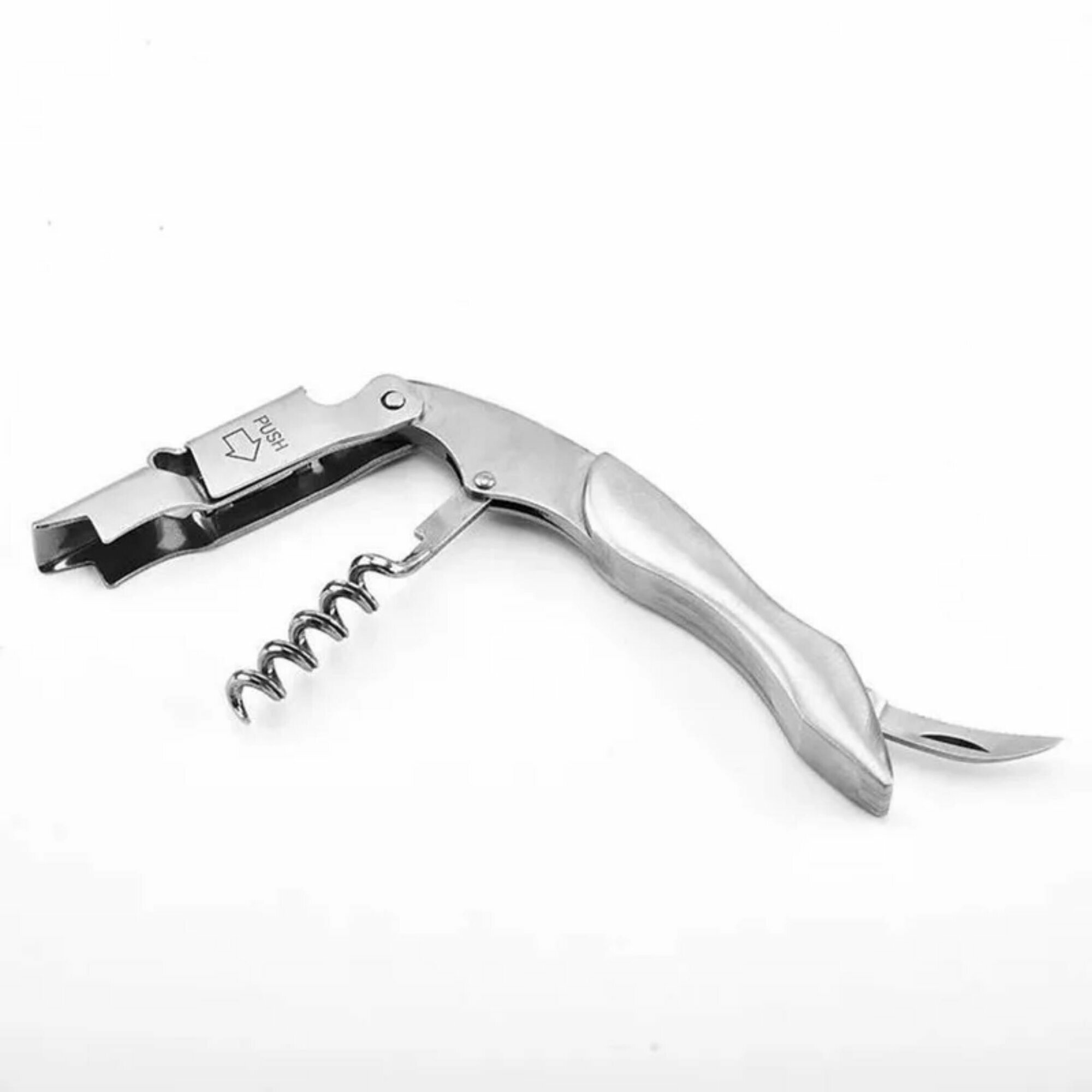 Штопор-открывашка профессиональный барный Просто-Полезно GM-WO-11 металл