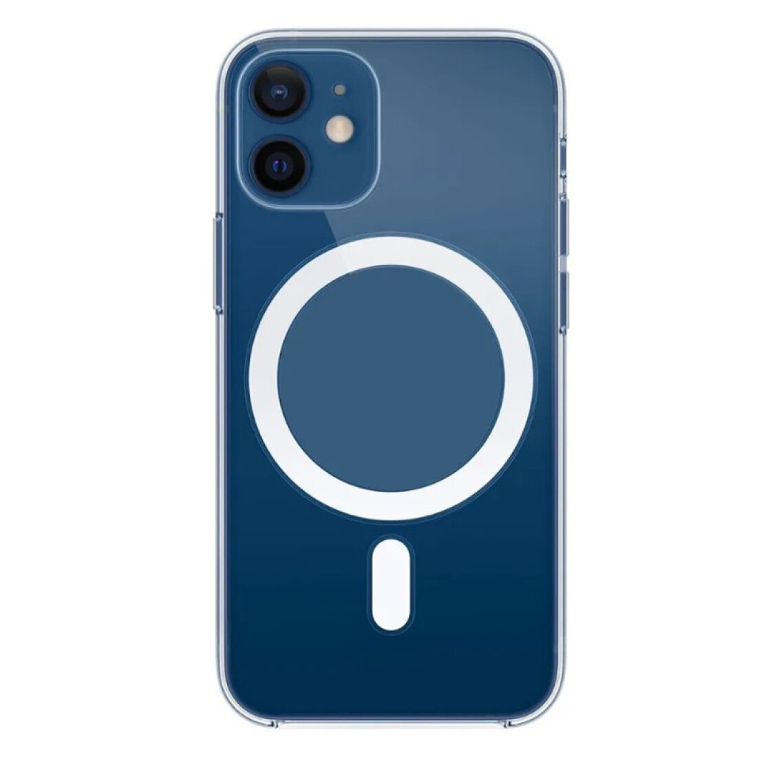 Чехол силиконовый для iPhone 11 (6.1), Магнитный (MagSafe), X-CASE, прозрачный