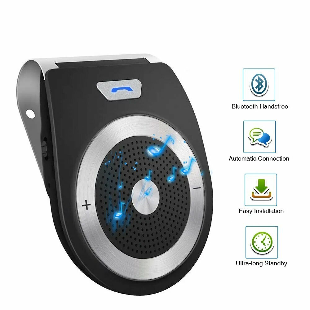 Громкая связь в автомобиль -BLUETOOTH гарнитура HFM-1601 (T-821) Handsfree