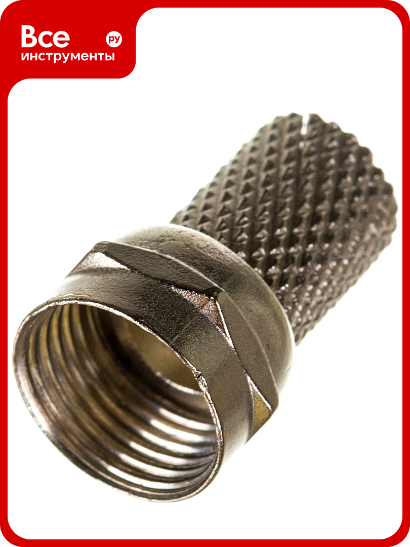 Антенный, PROCONNECT, разъем на кабель PROCONNECT штекер F для кабеля RG-6 05-4003-6-7, никелированного металла