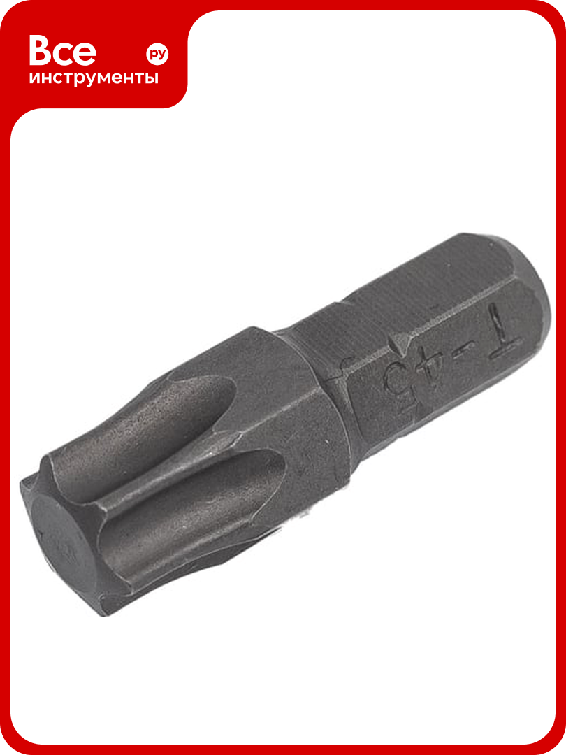 Бита TORX T45, 25 мм, 1/4 дюйма TOPTUL FSEA0845