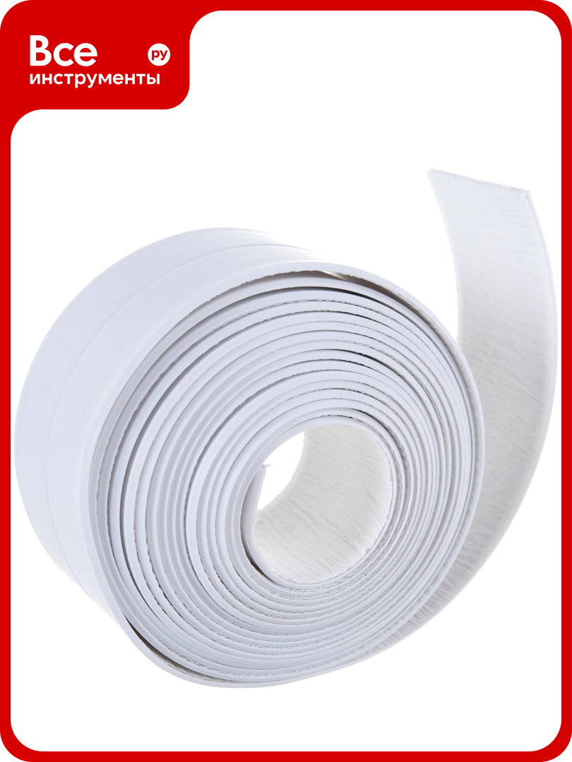 Бордюрная лента для ванн и раковин AVIORA 38 мм, 3,35 м 302-032, герметизации