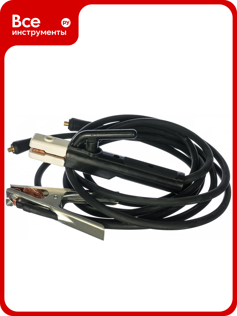 Комплект кабелей для сварки КГ1-25 3+3м, в сборе с ДС-300 и ЗМС-300, сварки кг1