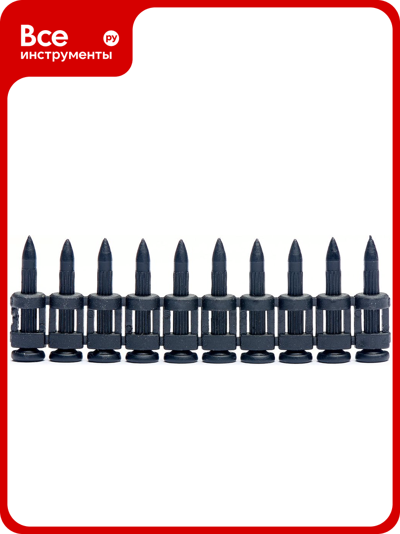 Гвозди по бетону кованые с ребрами жесткости PAULT 2.7x22 мм 1000 шт PAULT. RB2722, 7 мм