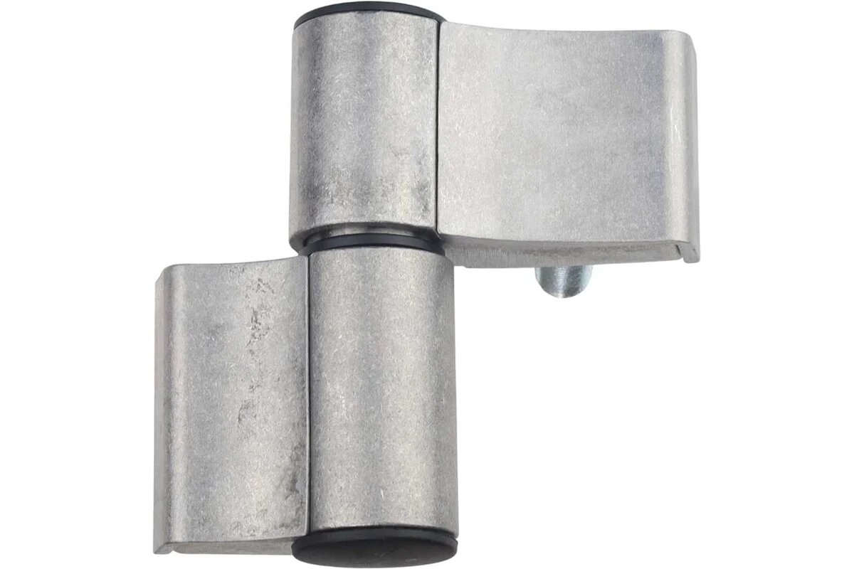 DORF 2-х секционная алюминиевая петля с подшипником и крепежом D612_W/P_HOT неокрашенная