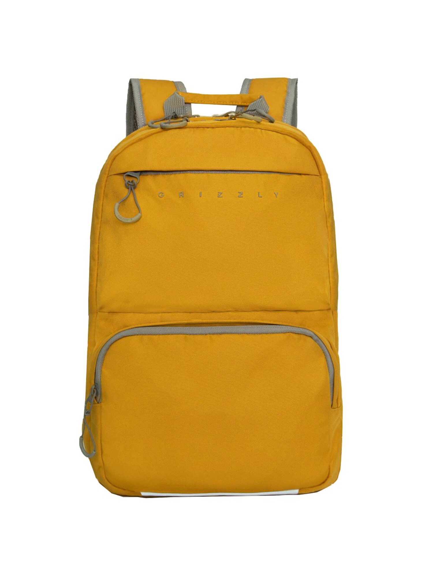 Рюкзак городской молодежный GRIZZLY, RU-539-1, манговый, 30х42,5х13,5