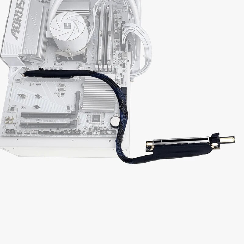 Удлинитель PCIe 5.0 x16, 50cm, 270D Right Left