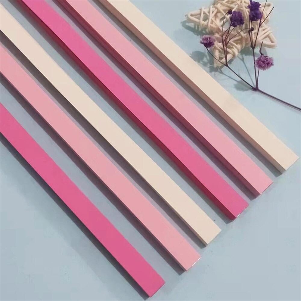 Звезды оригами 27 цветов (540 шт) - украшение для дома, подарок с пожеланиями удачи