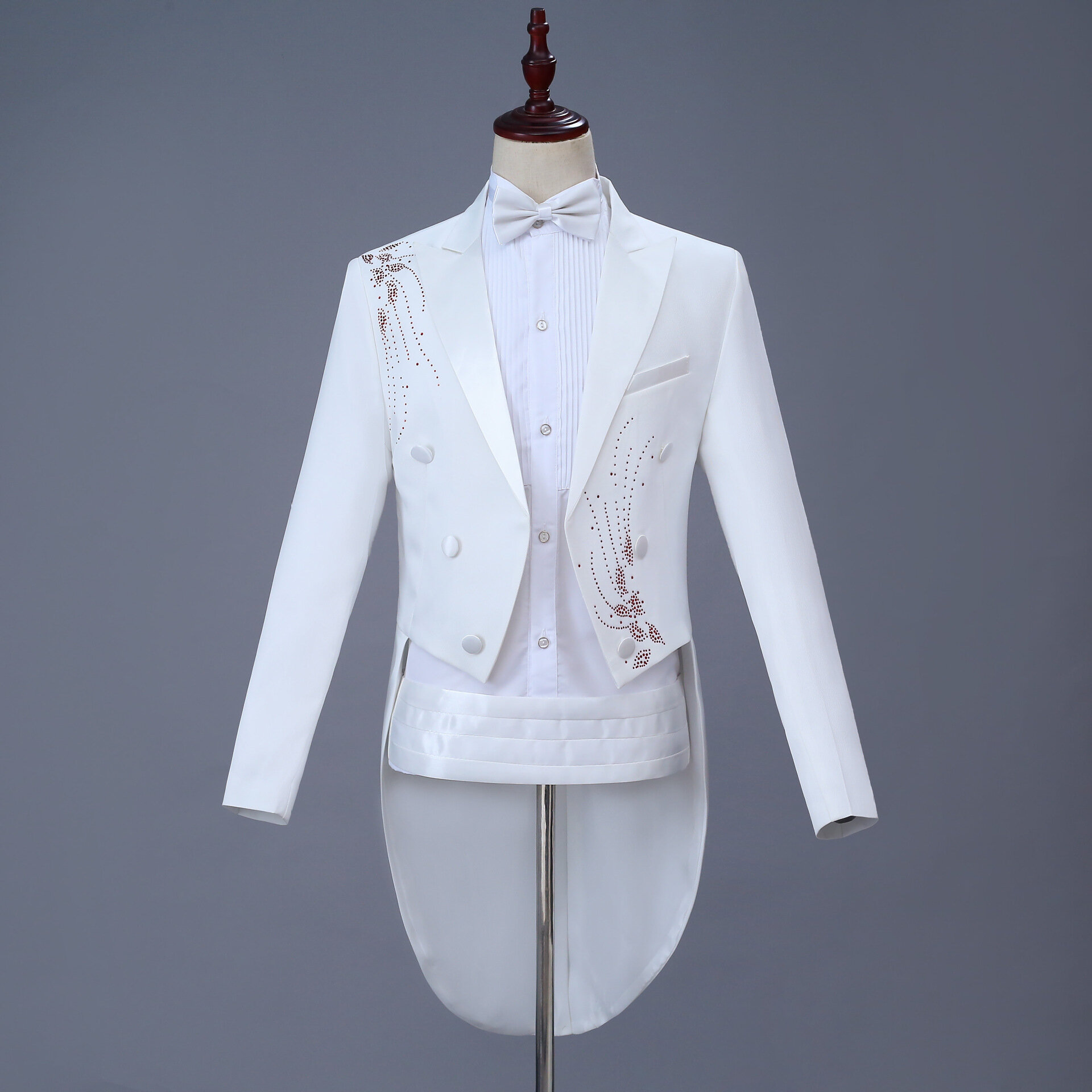 Костюм с бриллиантами, для взрослых, размер L, рост 175 см, вес 140 кг