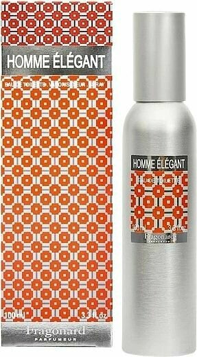 Fragonard homme elegant 100ml туалетная вода мужская