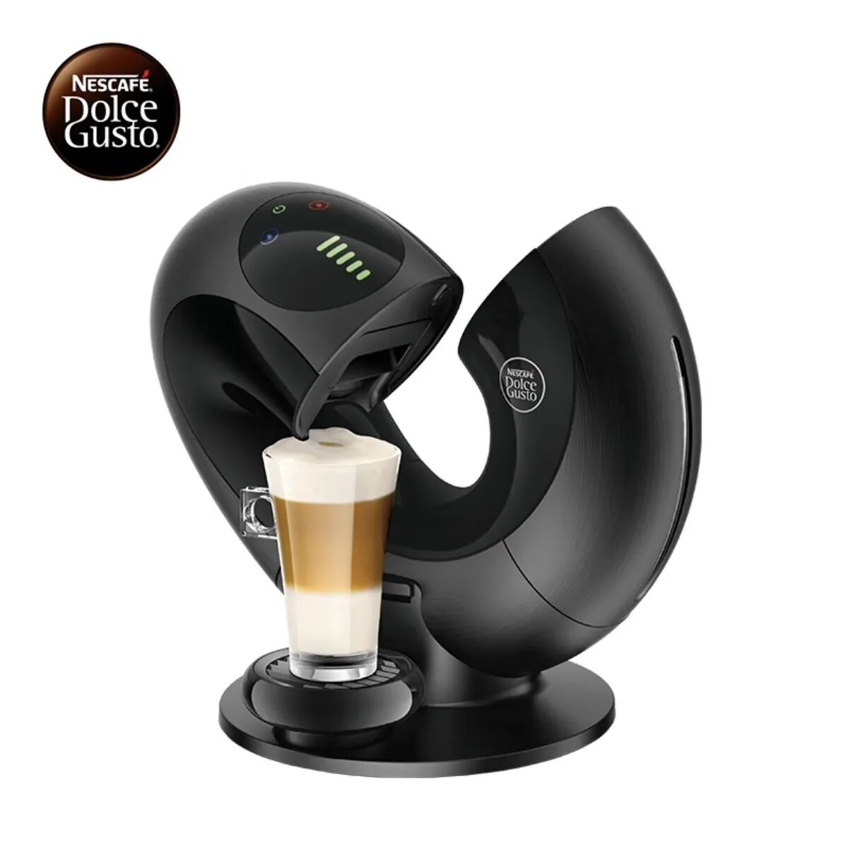 Nescafe Dolce Gusto Автоматическая кофемашина XS KP1A01(10/31), черный матовый, оливковый