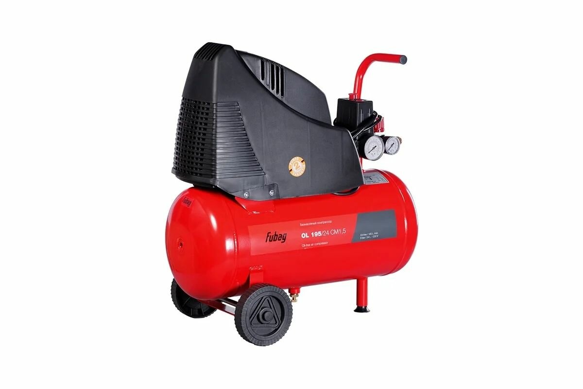 Компрессор FUBAG OL 195/24 CM1.5 180л/мин, 24л, 8бар, 1.1кВт