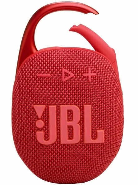 Колонка портативная JBL Clip 5, 7Вт, красный
