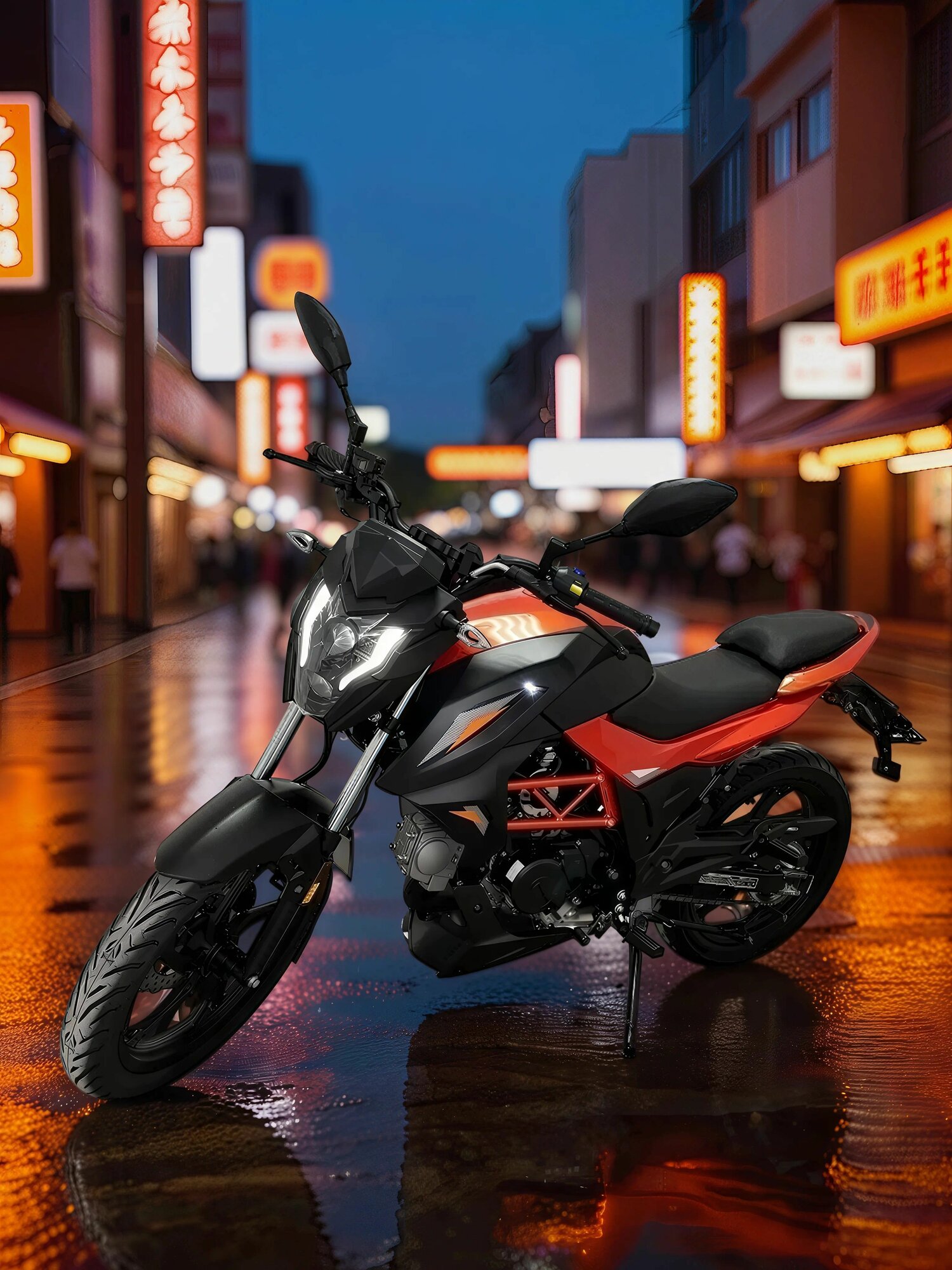 Мопед Okami 110 см3 (49,9 см3) (Orange)