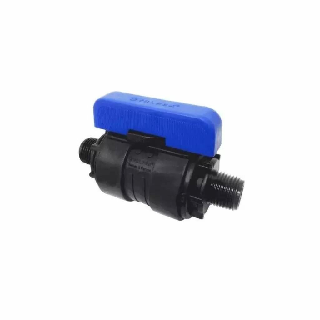 Шаровой кран Valfex ПНД, 1-1/2 дюйма, наружная резьба