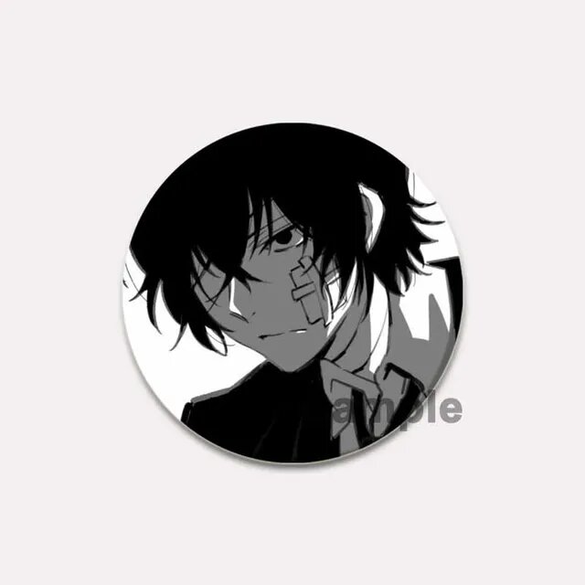 32/44/58 мм булавка Осаму Дазай, брошь ручной работы для одежды, значок с героями мультфильмов, рюкзак, украшение для косплея, ювелирные изделия, подарки с друзьями