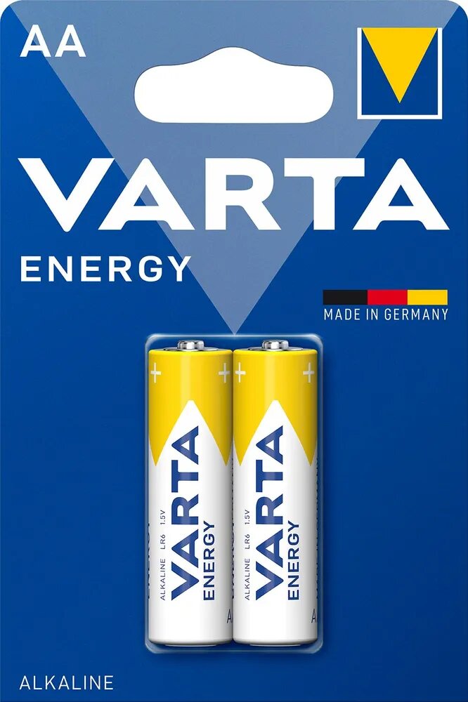Батарейка VARTA Energy LR06/AA BL2 (2) шт. в блистере 4106229412