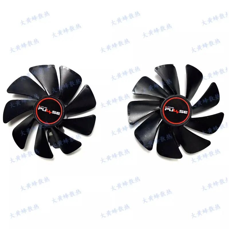 Графический вентилятор охлаждения для Sapphire RX5500XT RX5600 5700XT PULSE BE 1Set fans