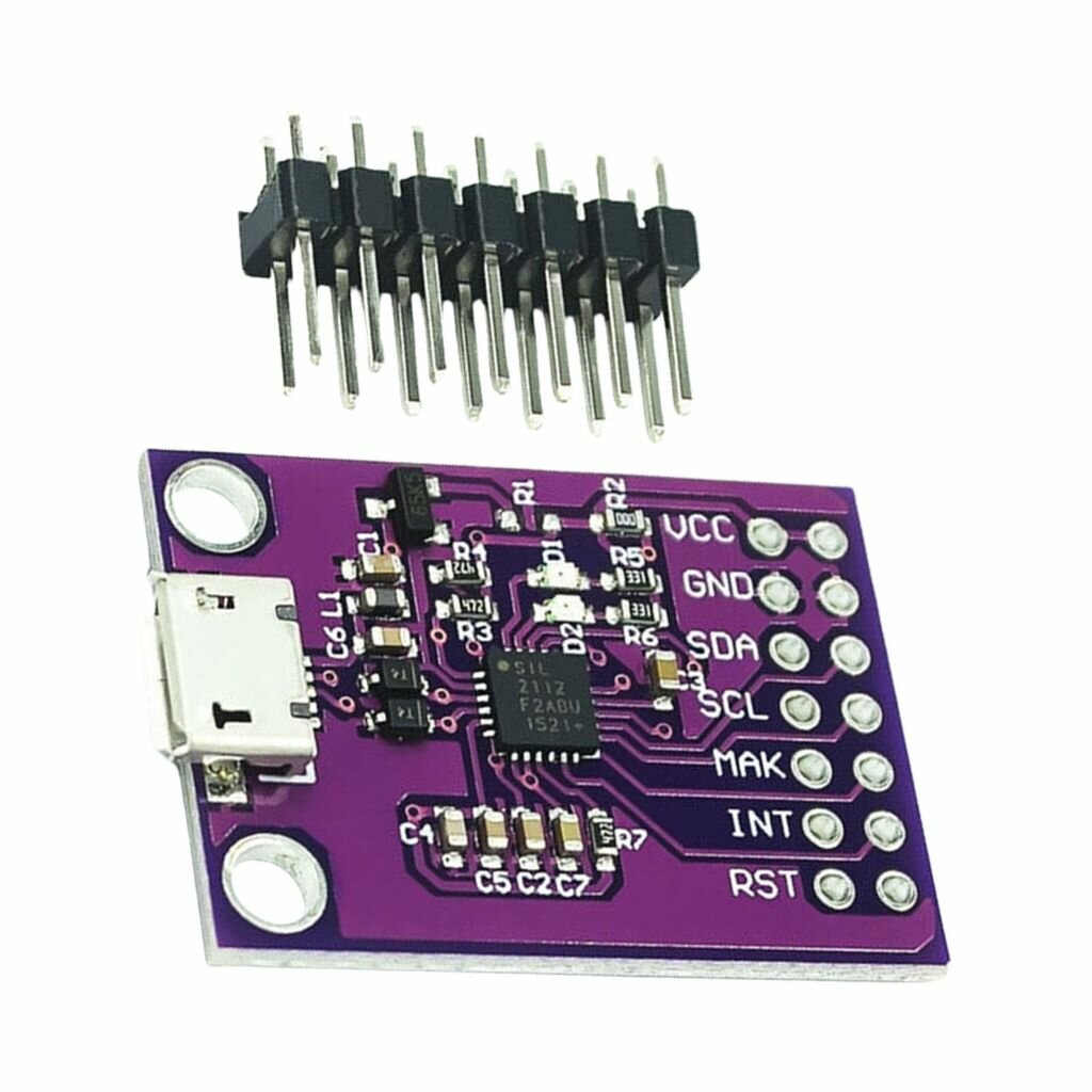 Адаптер CP2112 USB to I2C с портом Type C для экспериментов и разработки