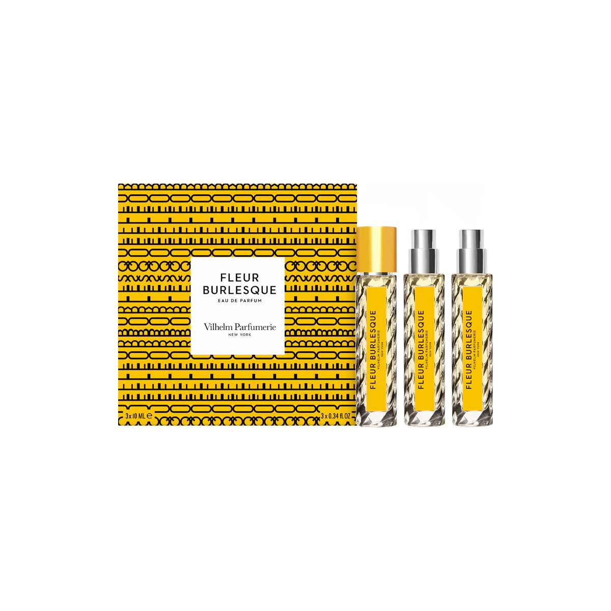 Парфюмерная вода Vilhelm Parfumerie "Fleur Burlesque", женская, 3 шт.