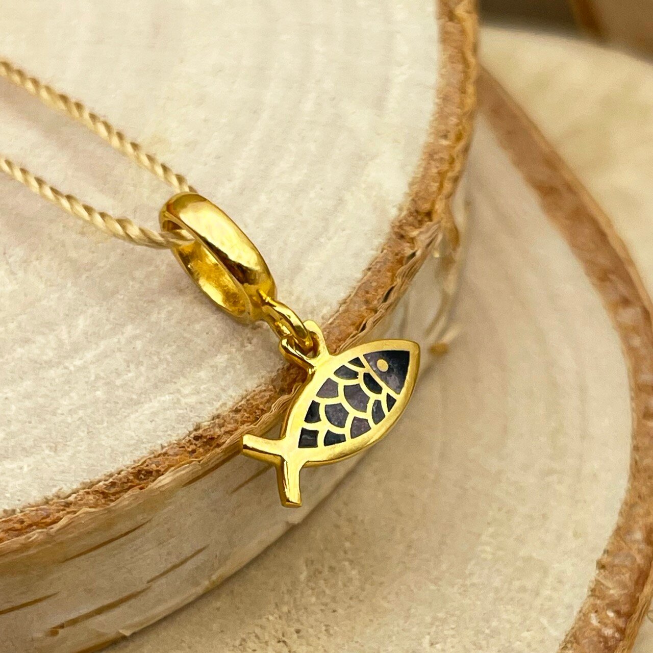 Подвеска, серебро, 925 проба, чернение, золочение, оксидирование, эмаль