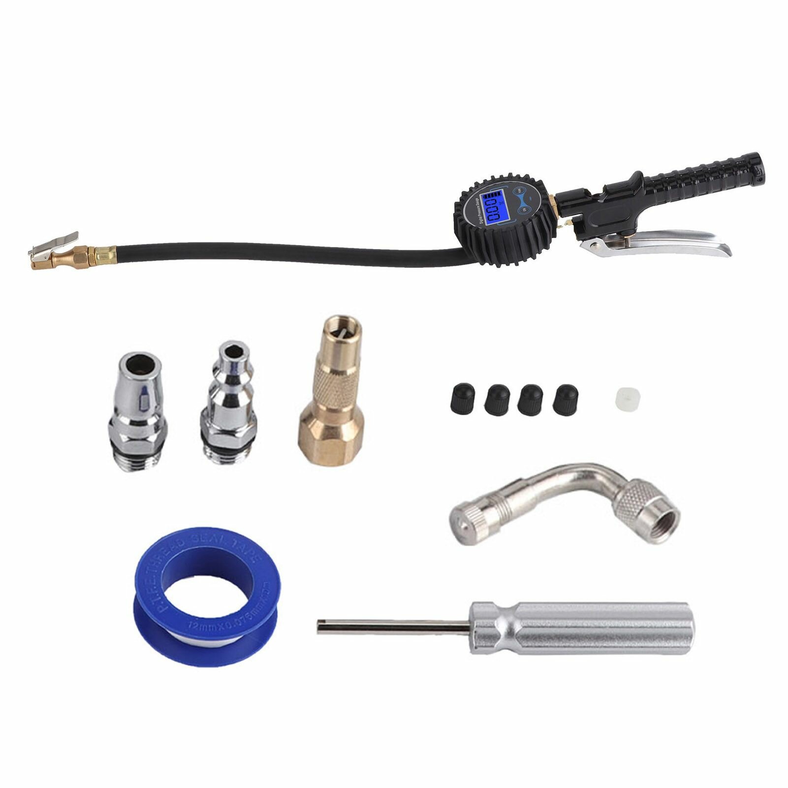 Индикатор давления в шинах, 200PSI цифровой с LCD-дисплеем