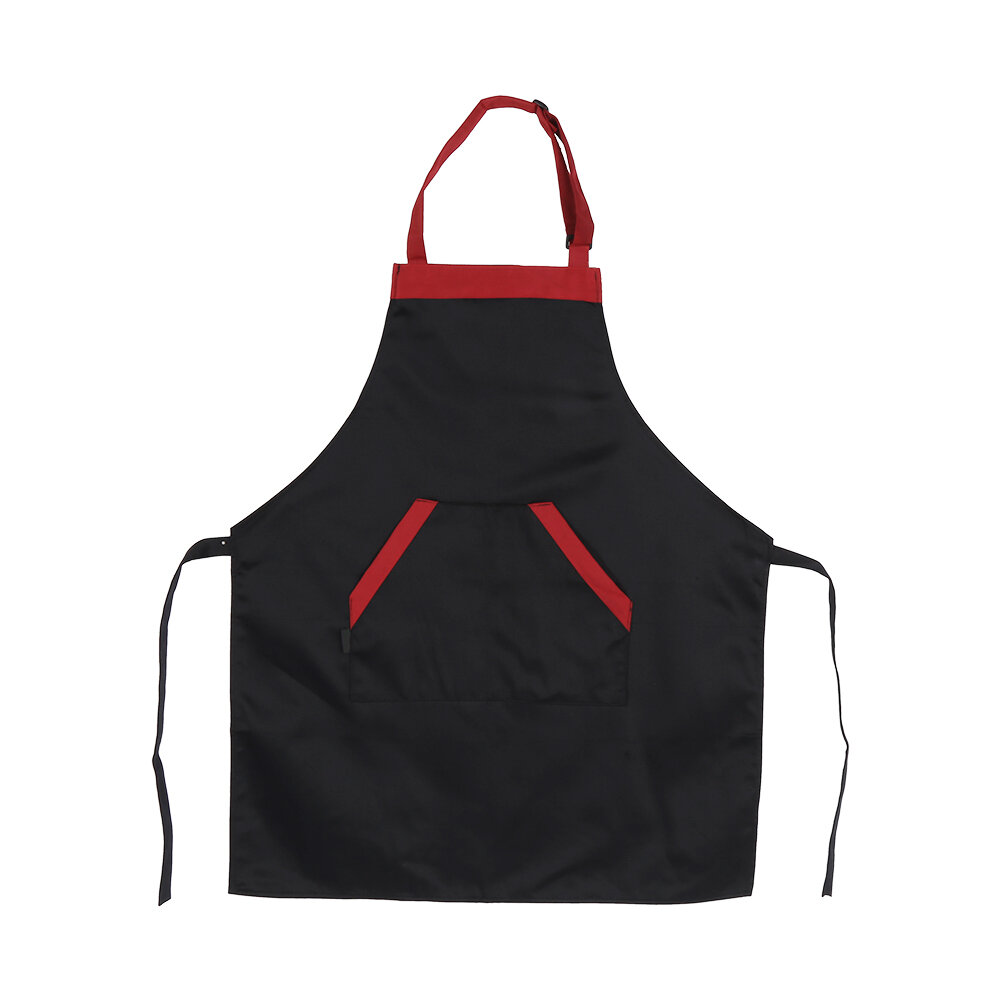 Useful Unisex Cafe Chefs Apron Restaurant Home Kitchen Cooking Dress Black