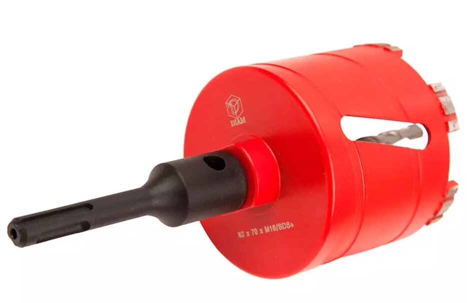 Сверло сегментное с переходником SDS+, 82мм DIAM 311103