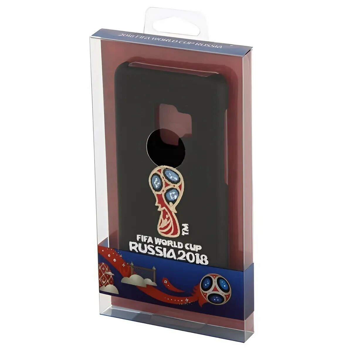Чехол-накладка Deppa D-104262 ЧМ по футболу FIFA™ Official Emblem для Samsung GALAXY S9 SM-G960F разноцветная