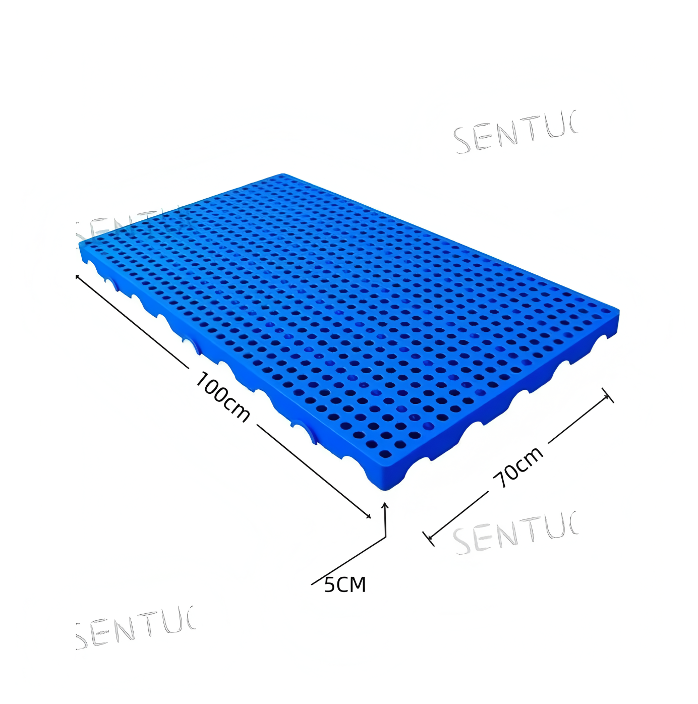 Напольная решетка "Пластиковый газон", ПВХ, влагозащита, белый/серый/желтый/синий/зеленый