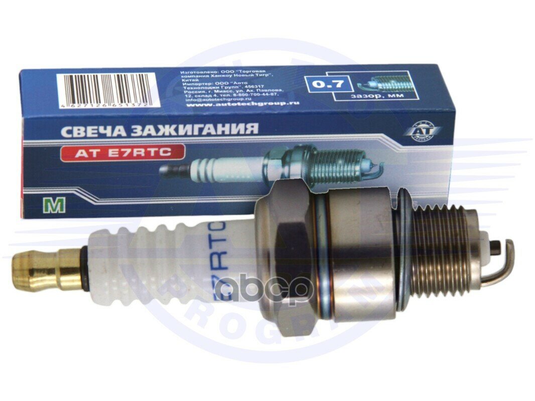Свеча зажигания (m) мото 2т forte (1 шт)_МОТО 2Т FORTE Auto Technologies Group AT E7RTC Auto Technologies Group арт. AT E7RTC