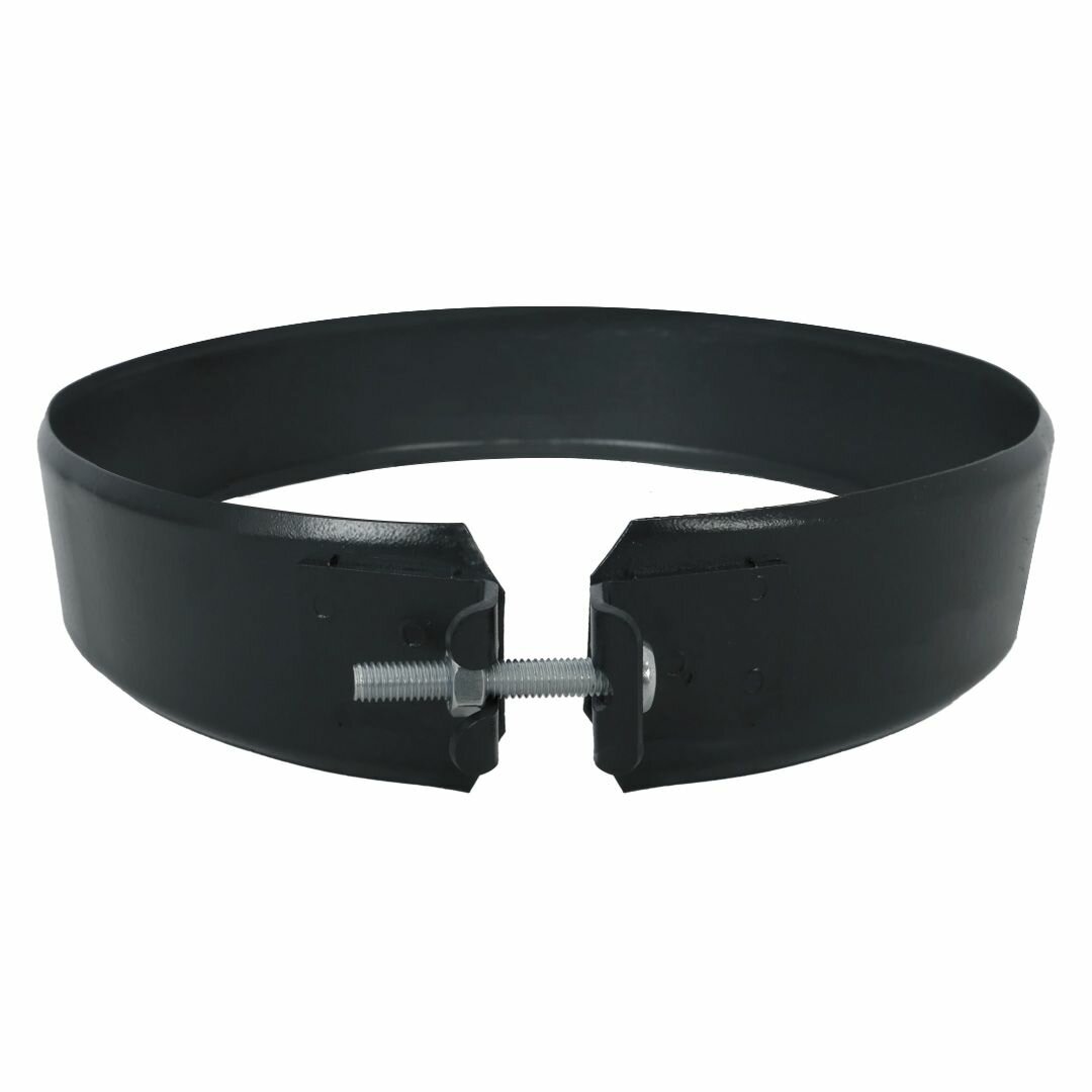 Везувий Хомут BLACK (AISI 430/0,5мм) д.115