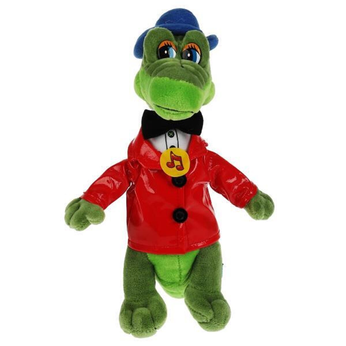 Мягкая игрушка Мульти-Пульти Крокодил Гена, 21 см, муз. чип V40652-21