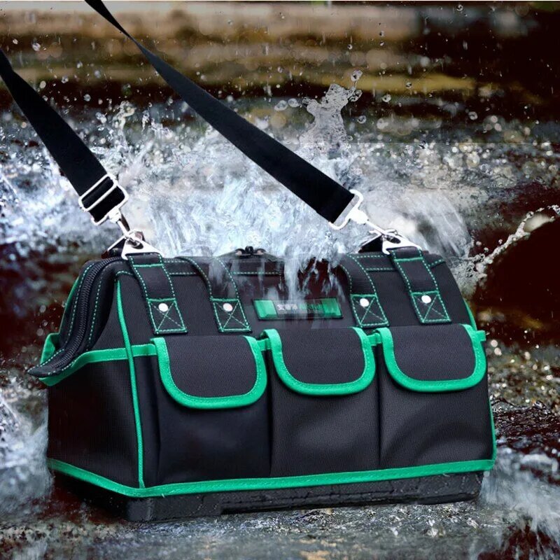 Сумка для инструментов ENJEY для строителя, для электрика, в авто, водонепроницаемая с пластиковым дном