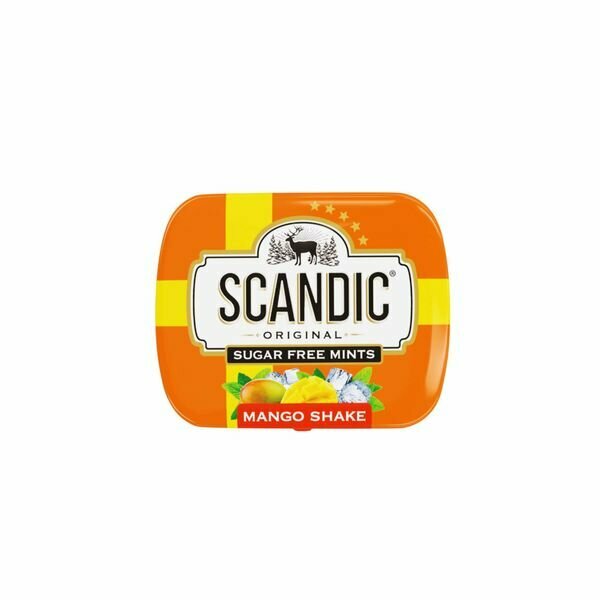 Конфеты вкус манго без сахара Scandic/Скандик 14г