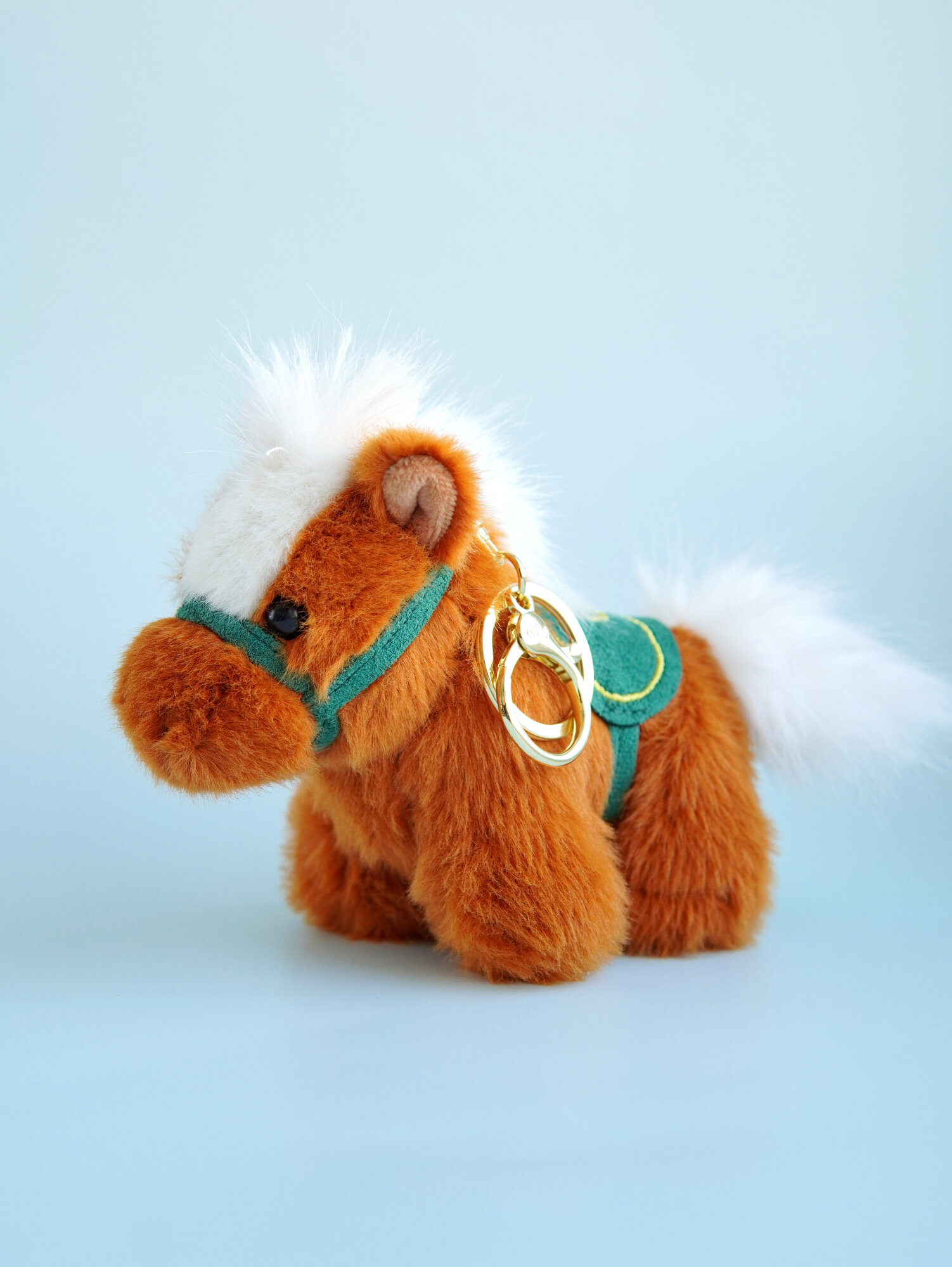 Мягкая игрушка-брелок Лошадка, 12 см | Символ 2026 года | Рыжая лошадь | Элитный подарок | Panda_Print