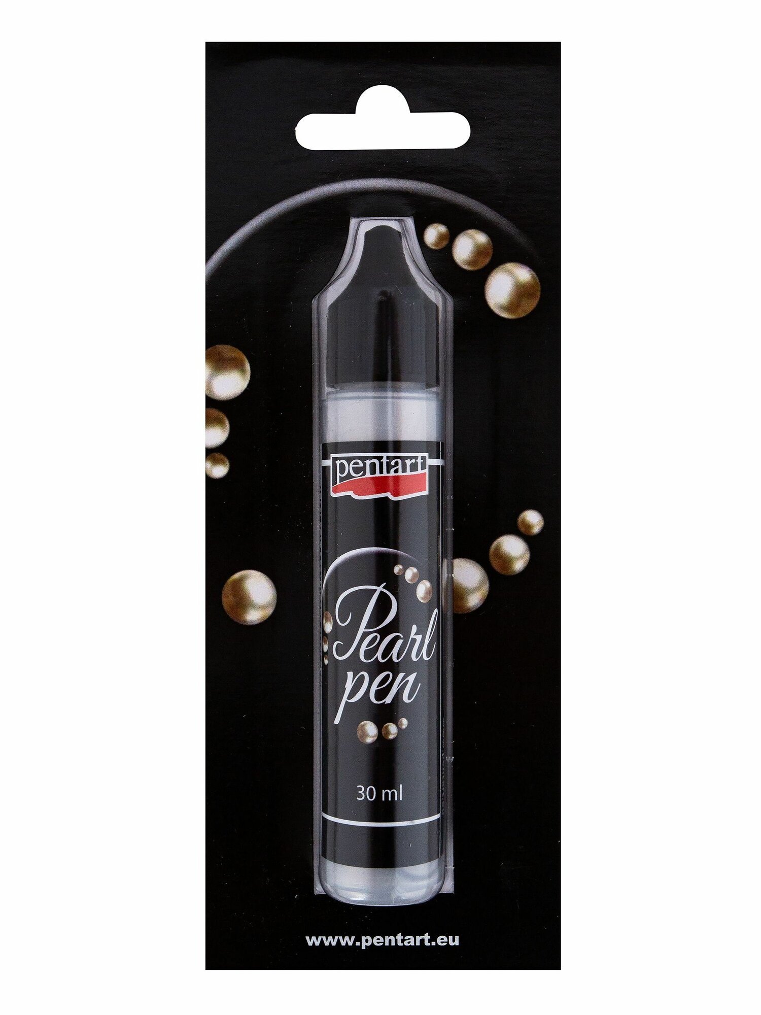 Pentart Краска для создания жемчужин "Pearl Pen", 30 мл, серебряный