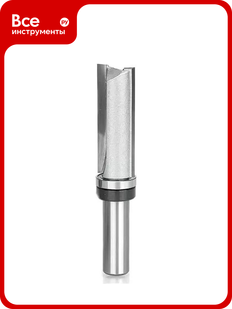 Фреза обгонная с верхним подшипником Профессиональная СТФ-1021А 12х40х8 мм Strong стф-1021А1240
