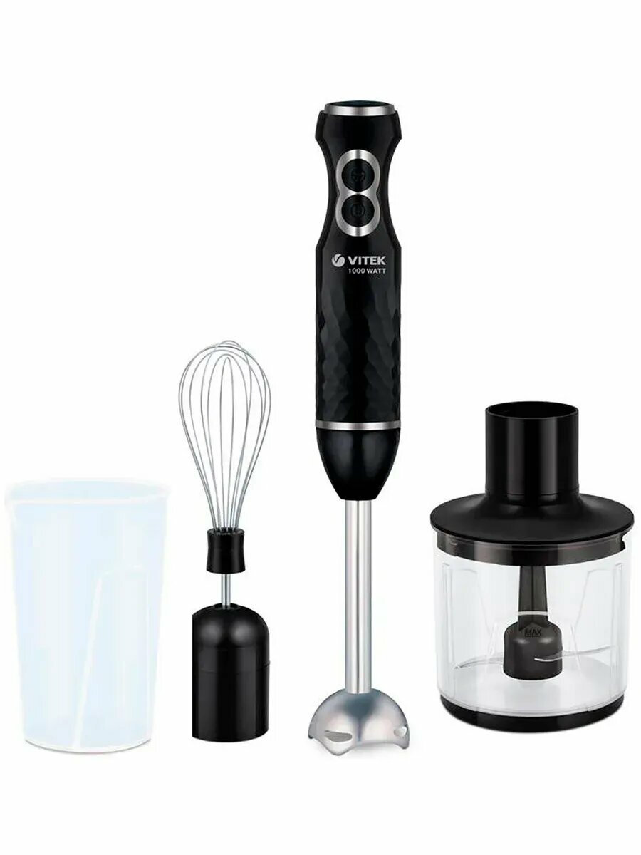 Блендер погружной Vitek VT-1478 1000Вт черный