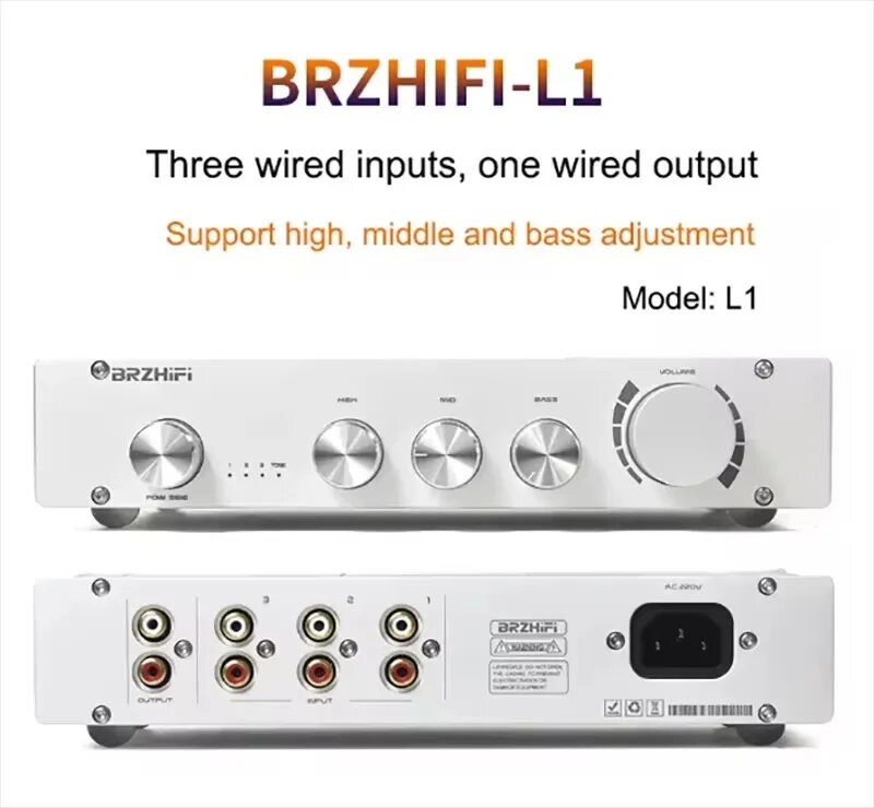 Sunbuck Pure Class A Предварительный усилитель 2.0/2.1 L1, 220V