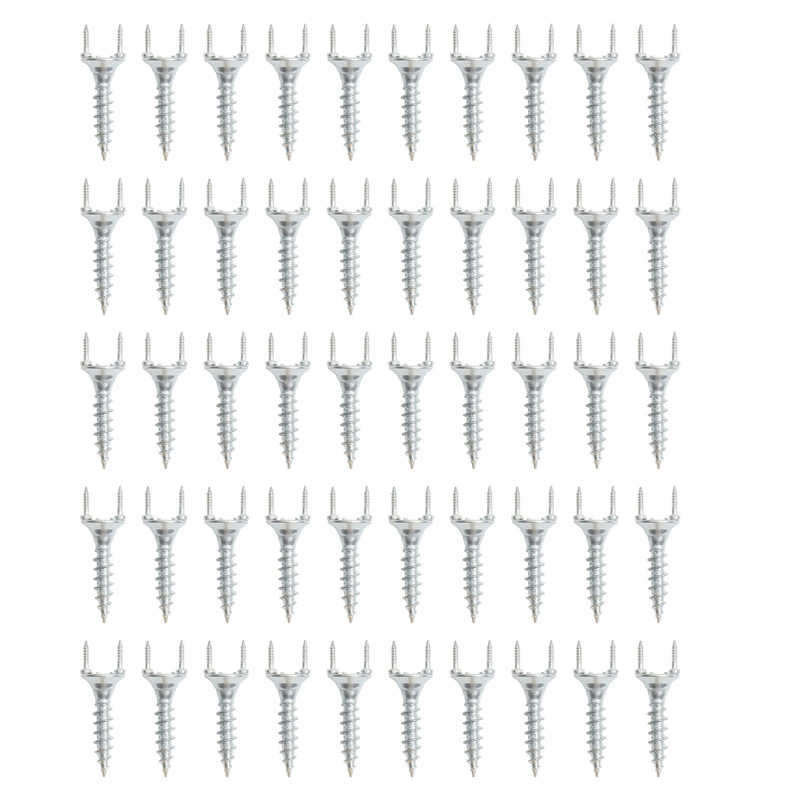 1 набор из 50 гвоздей-когтей, двухсторонние гвозди для плинтуса, бесследные - 2,5 см 0,8 мм шт.