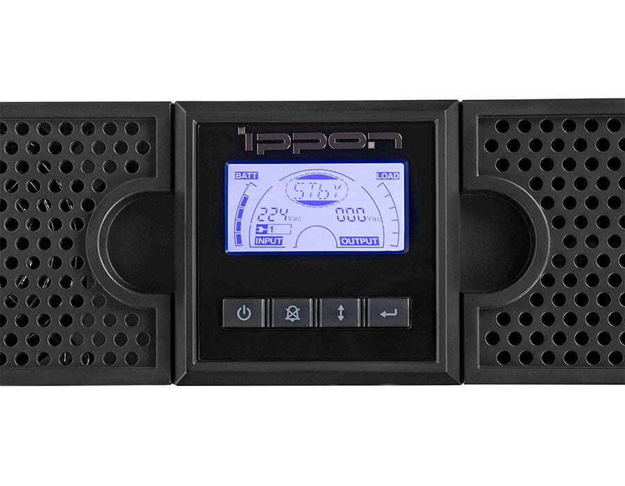 ИБП Ippon SmartWinner II 1500, синусоидальный, интерактивный, черный — фото 1