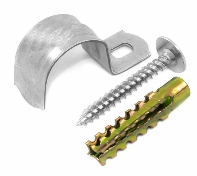 Комплект крепежа Крепдил СМО 19-20, с дюбелем и саморезом