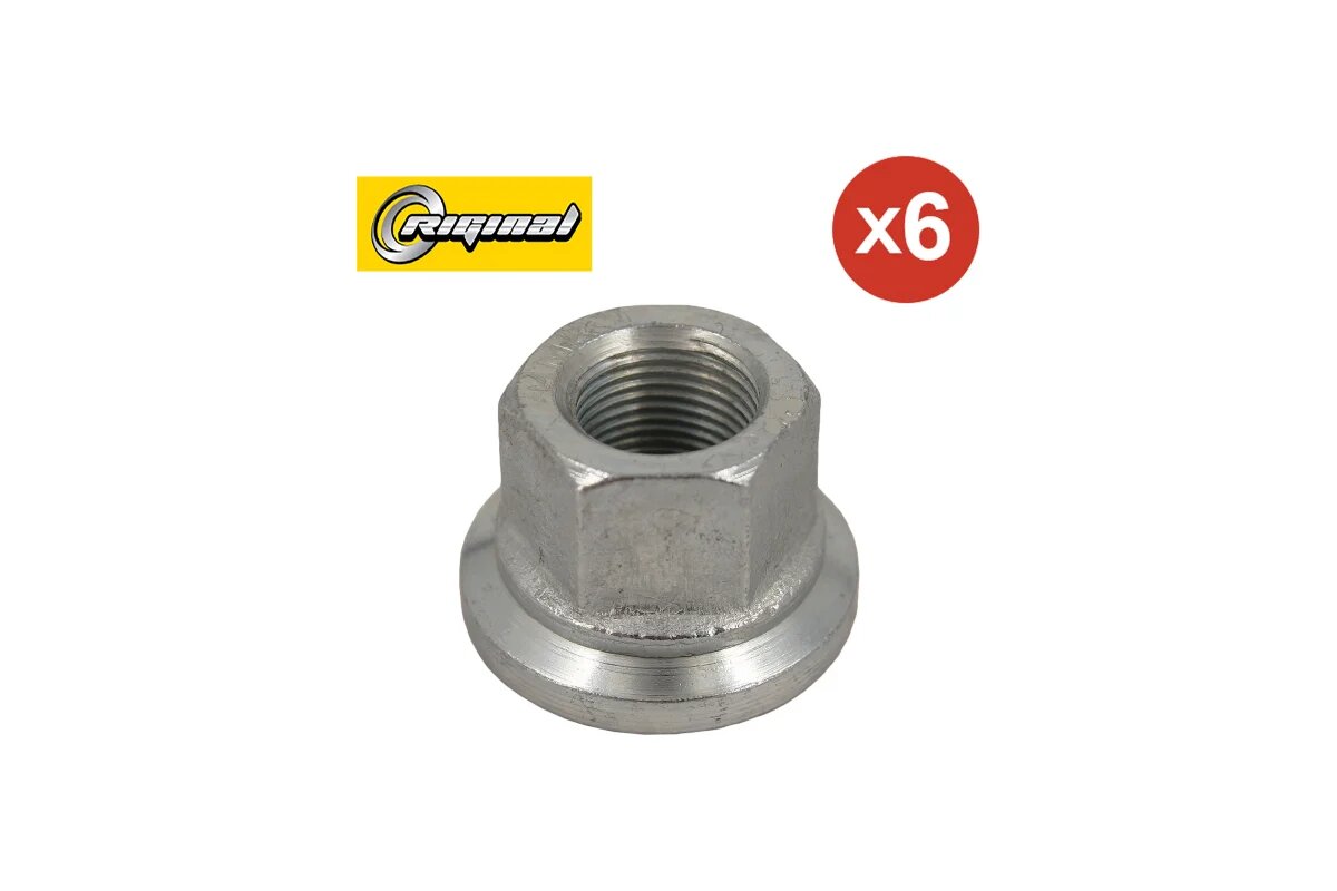 Riginal Гайка колеса RG3302-3101034 для а/м Г-3302-3221 и ЗИЛ-5301, комплект 6 шт
